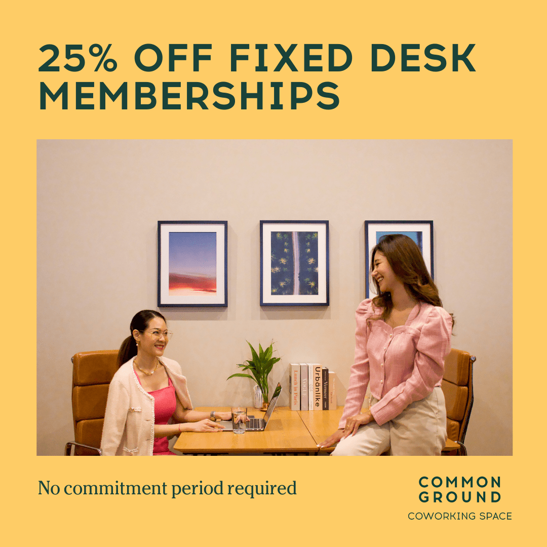 Common Ground | Coworking Space | G Tower Rama 9